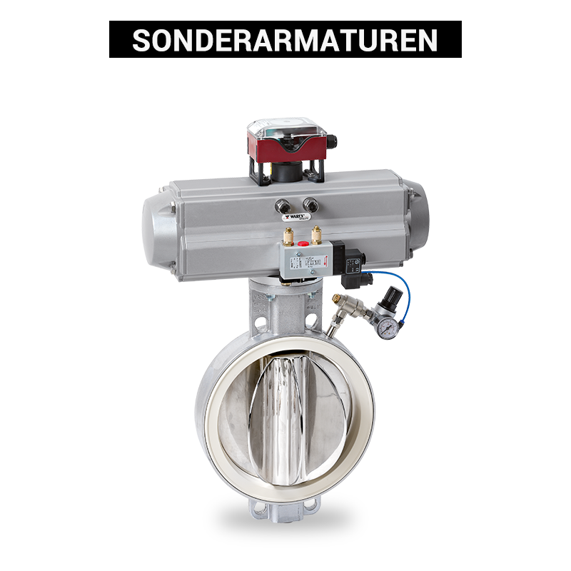 Absperrklappen & Industriearmaturen vom Hersteller | WAREX Valve GmbH